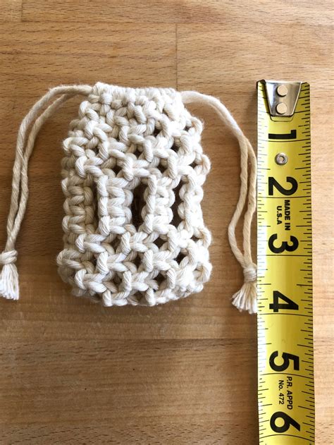 Macrame Mini Pouch Macrame Coin Purse Boho Inspired Etsy