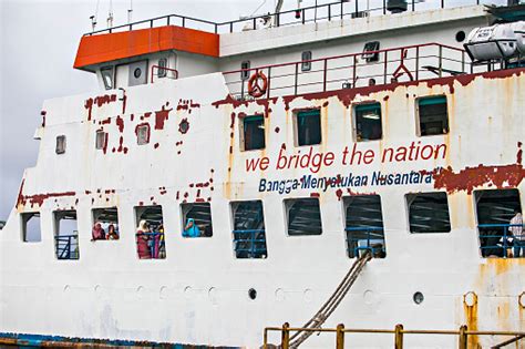 Ferry Boats In Sabang Port Weh Island The Ferry Serve Passengers To
