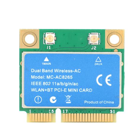 Mini Pcie Card 1200m 2 4ghz 5ghz Dual Band For Intel 8265 Chip Wireless