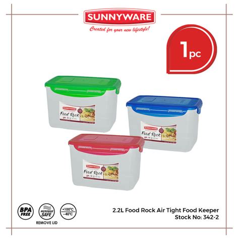 1pc 22l Food Rock Air Tight Food Keeper 22 L Food Keeper Air Tight