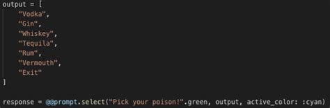 Gets Chomp Vs Tty Prompt Tips On Making A Cli App By Amy Nguyen