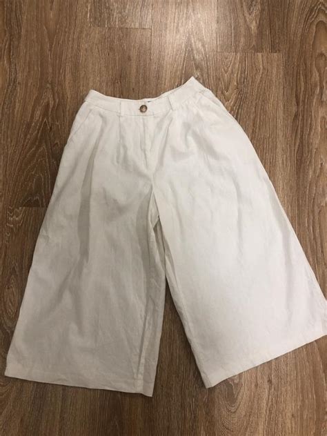 Лляні кюлоти — ціна 199 грн у каталозі Бриджі Купити жіночі речі за доступною ціною на Шафі