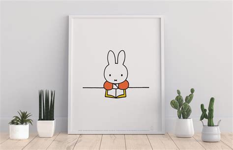 Print Miffy Reading A Book Tales For Tadpoles
