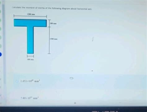 Calculate The Moment Of Inertia Of The StudyX