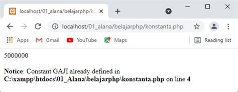 Tutorial Php 3 Variabel Konstanta Dan Tipe Data Pada Php