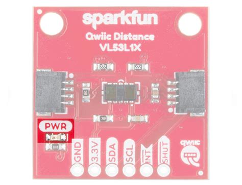 Qwiic Distance Sensor Vl53l1x Vl53l4cd Hookup Guide Sparkfun Learn