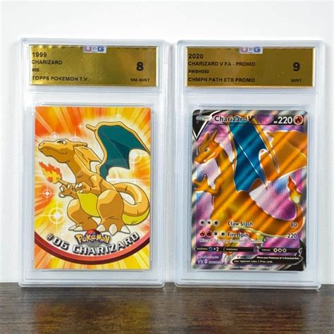 Wizards Of The Coast Charizard Topps 06 And Charizard V Catawiki