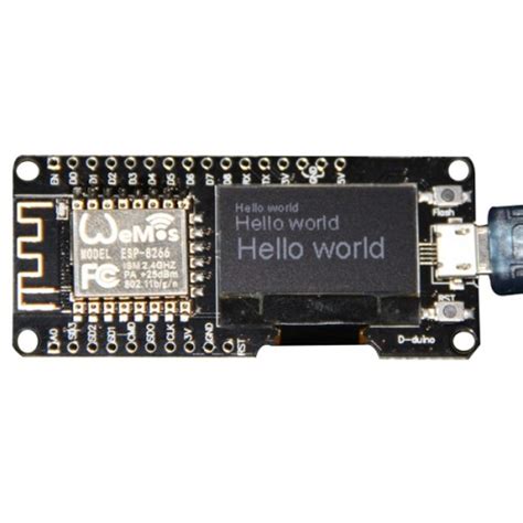 Jual Termurah Wemos Nodemcu Wifi For Arduino And NodeMCU ESP8266 0 96 Jakarta Barat