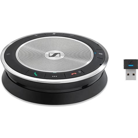 Sennheiser Sp 30 Portable Bluetooth Speaker System Black Silver