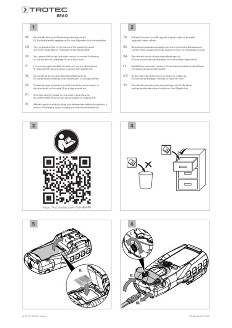 Mode D Emploi Trotec Be Fran Ais Des Pages