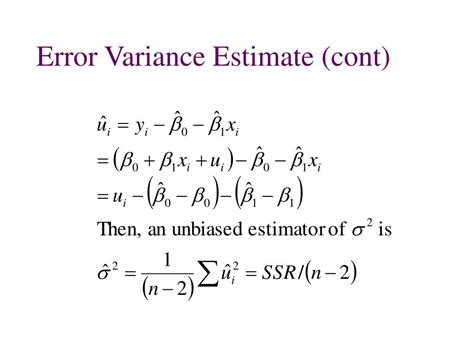 Ppt The Simple Regression Model Powerpoint Presentation Free Download Id502177