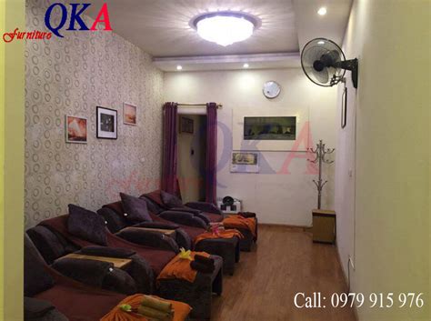 NỘi ThẤt Cho PhÒng Foot Massage Nội Thất Qka