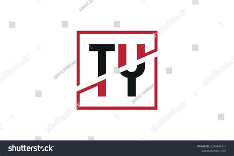Initial Ty Logo Design Vector Stock Vector Royalty Free 2215642813
