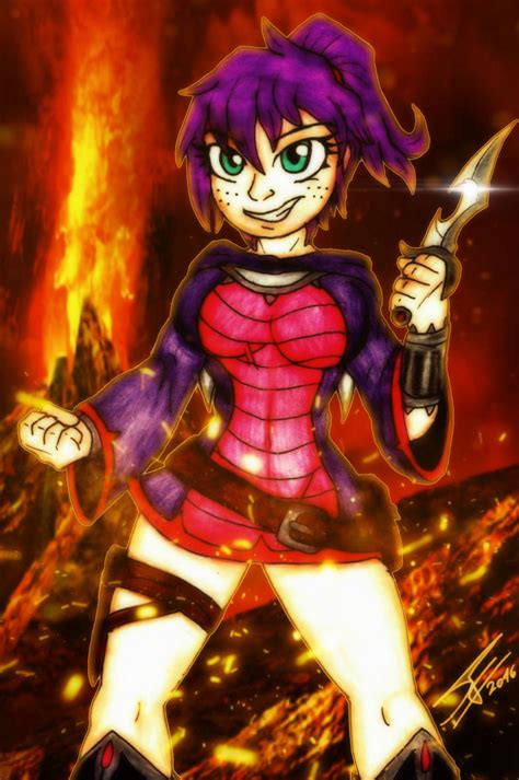 Cynder Human By Bluewolfartista On Deviantart