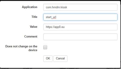 Setup Kiosk To Open The Web Page Headwind MDM Q A