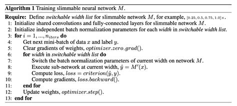 Slimmable Neural Networks