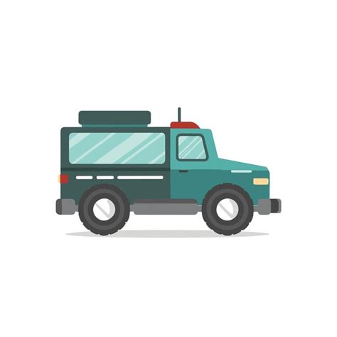 Premium Vector Vehicle Flat Style Illustration