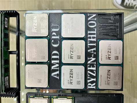 Amd Am4 Ryzen Cpu Stand Holder Exhibition Shelf By Güner Kahraman Download Free Stl Model