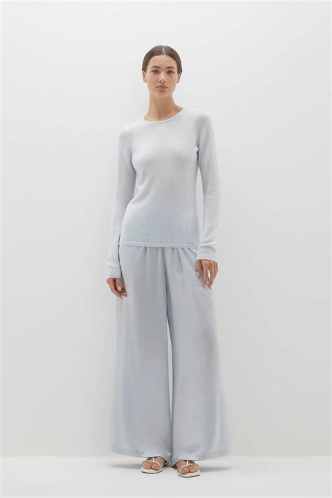 Womens Addy Cashmere Crewneck Sweater Nakedcashmere