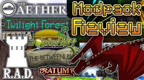 Roguelike Adventures And Dungeons Modpack 1 12 2 Review RAD Modpack