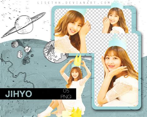 Pack Png 8 Jihyo Twice By Lisethh On Deviantart