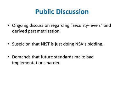 Nists Postquantum Cryptography Project Rene Peralta Nist Pqc