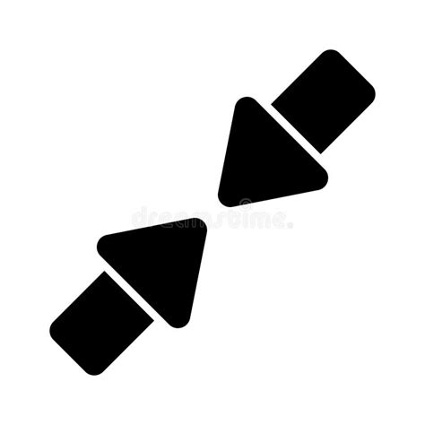 Minimize Arrow Vector Design Ready To Use Icon Stock Vector Illustration Of Design Direction