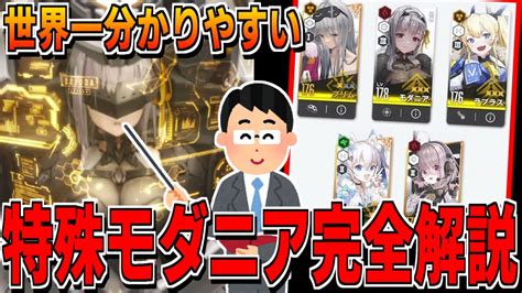 【nikke】世界一分かりやすい特殊個体モダニア完全解説！！！【勝利の女神：nikke】【メガニケ】 Youtube