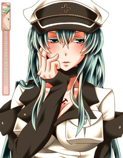Esdeath Akame Ga Kill Render By Azizkeybackspace On Deviantart