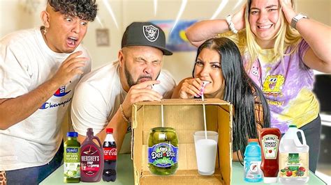 Dont Choose The Wrong Mystery Drink Challenge Youtube