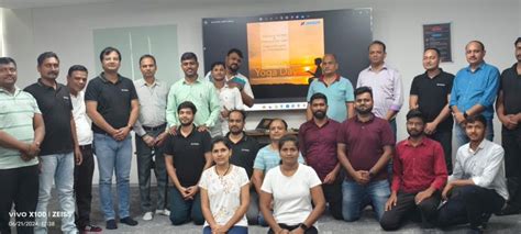 Vinayak Lakare On Linkedin International Yoga Day At Phaltan Plant