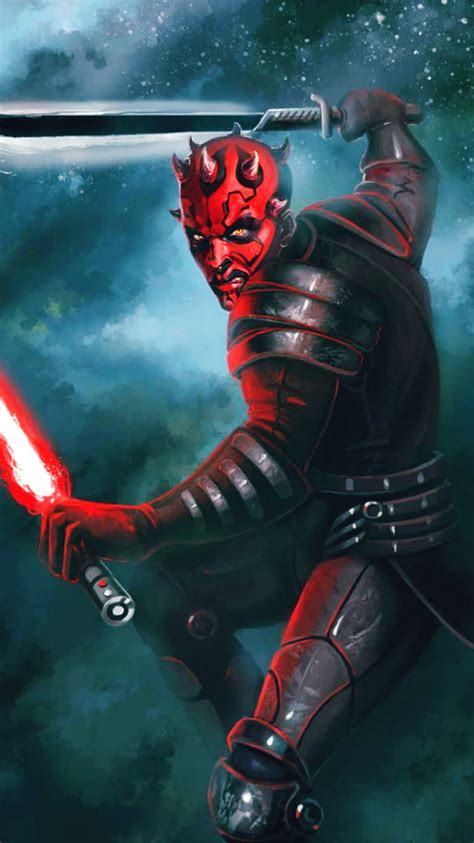 Darth Maul Wallpaper 4k Iphone