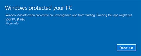 Windows Protected Your PC Screensavers Planet