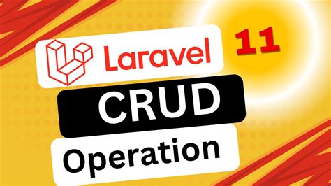 Laravel 11 Crud Operation Bangla Tutorial Laravel 11 Youtube