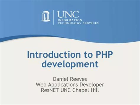 Ppt Introduction To Php Development Powerpoint Presentation Free
