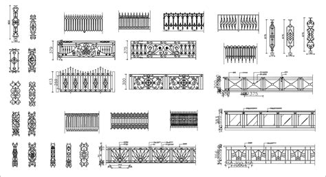 Gate Block Details Cad Design Free Cad Blocks Drawings Details