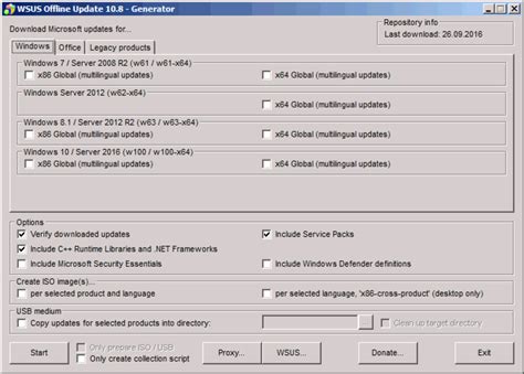 Wsus Offline Update How To Update Windows 10 Without Net