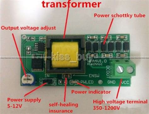 High Voltage DC DC Boost Converter Input V V Step Up To Output V V V V V