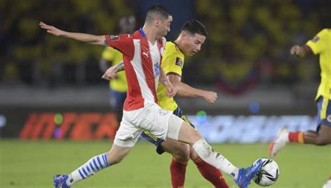 Qué Canal Transmite Colombia Vs Paraguay Y A Qué Hora Juegan El