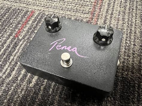 Vintage Pensa Bass Outboard Preamp Reverb