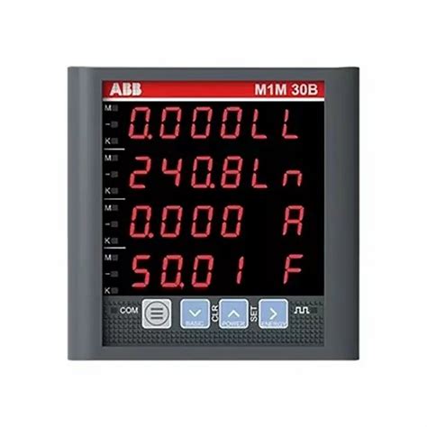 Abb M1m 30b Class 0 2 Modbus Rtu Digital Power Meter 1syg229775r4051 At ₹ 17999 Piece In New Delhi