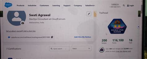 Swati Agrawal On Linkedin Doublestarranger Salesforce Trailhead Trailblazer Milestoneachieved