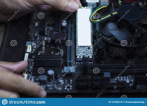Technology To Speed Up Computer Stock Photo Image Of Blue Industry 157306176