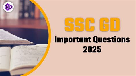 Ssc Gd Exams Important Questions 2025 Live Mock Test Available