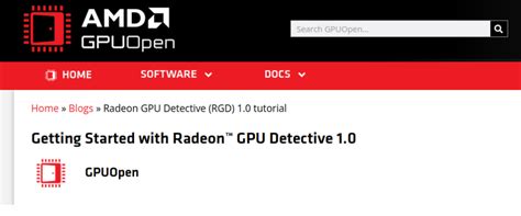 Amd выпустила утилиту Radeon Gpu Detective 1 0 Rgd для нахожденя сбоев ПО