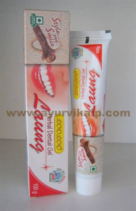 Khojati Looloo Herbal Dental Gel Laung 100g Style Your Smile