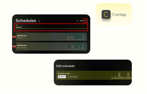 Label Crons And Pause Resume Schedules