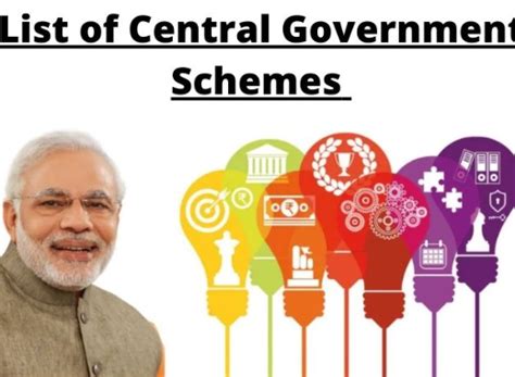 260 Central Government Schemes List 2024 Currently Running In India