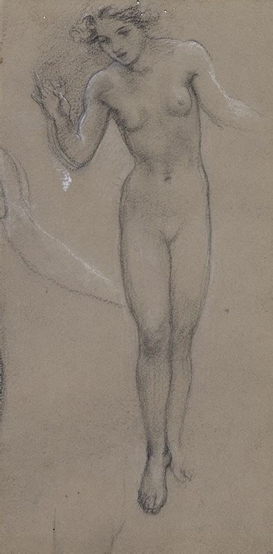 Study Of A Nude Female Figure For Diana And Endymion Artvee