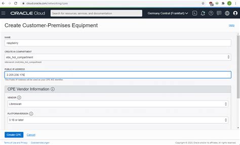 Using A Raspberry Pi To Connect To Oracle Oci Ipsec Vpn Promatis Us